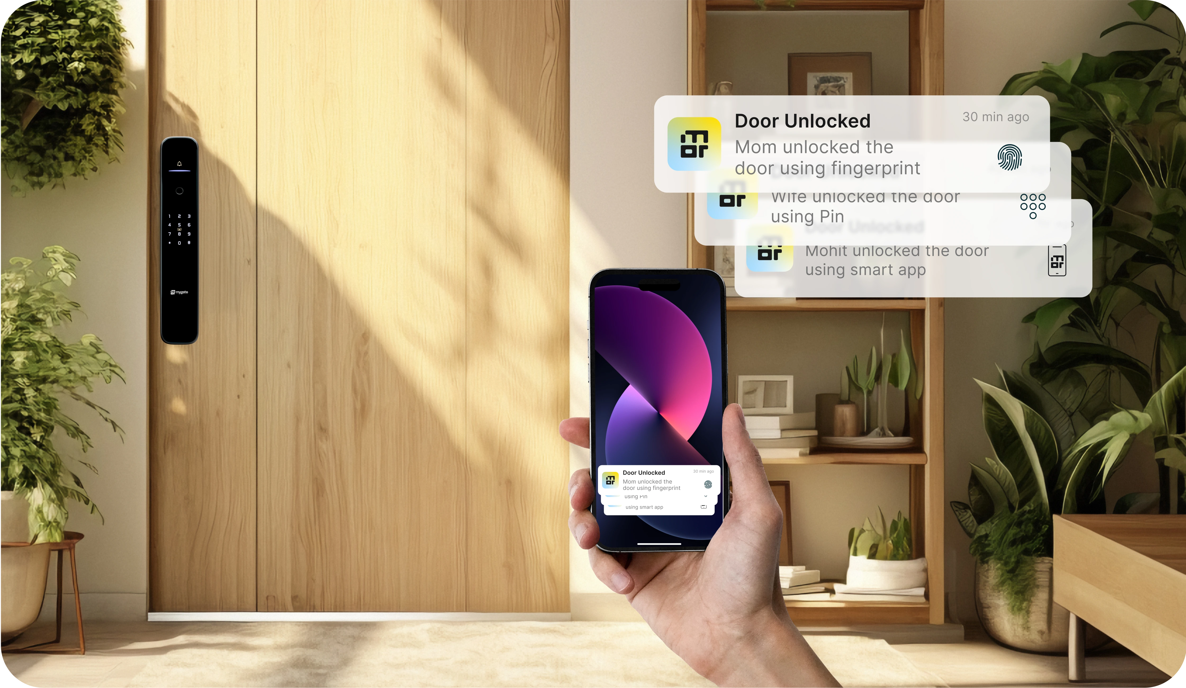 Mygate Smart Door Locks | Digital Locks for Main Door